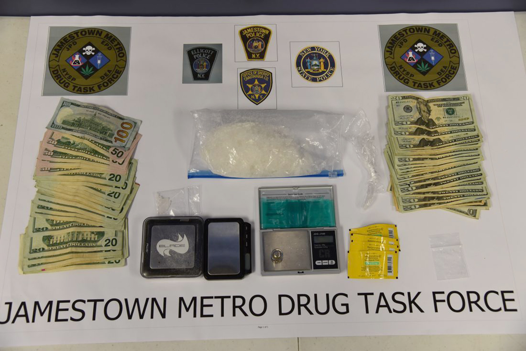 Five charged in Jamestown meth bust | News, Sports, Jobs - Observer Today